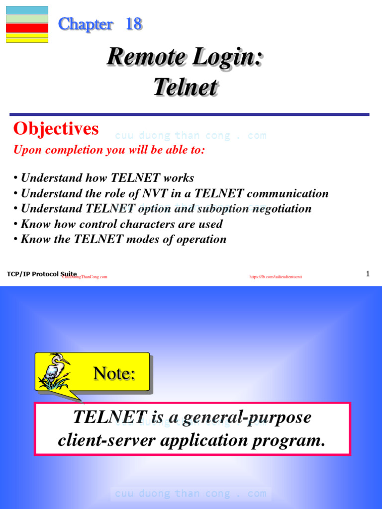 Understanding TELNET in TCP/IP | PDF | Transmission Control Protocol ...