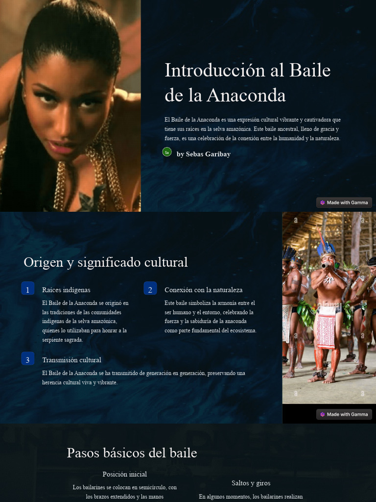 Introduccion Al Baile de La Anaconda | PDF | Bailes | Ritmo