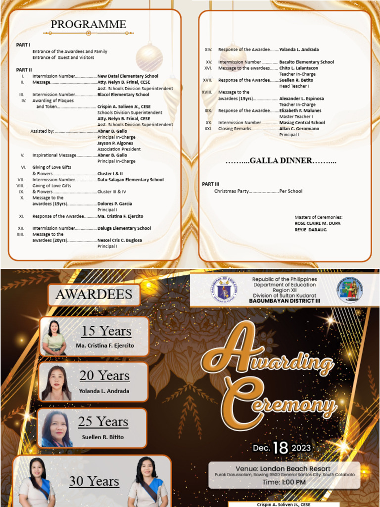 Awarding Program Final | PDF