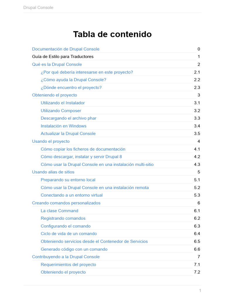 Drupal Console Es | PDF | Drupal | Php