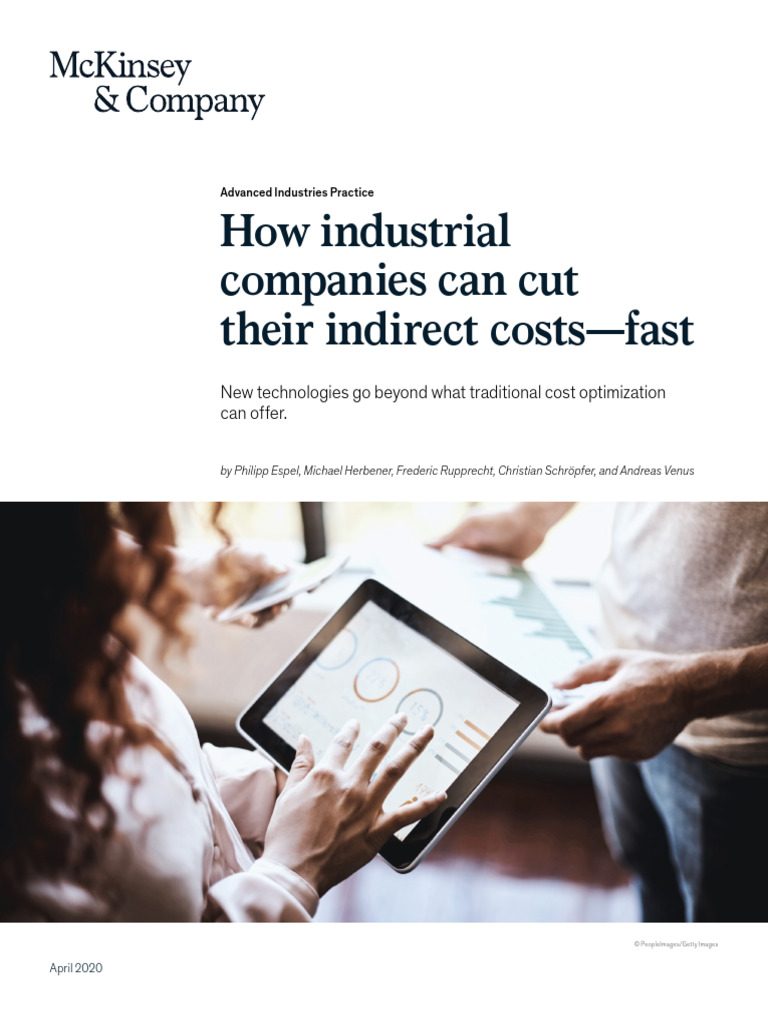 Tech-Enabled Indirect Cost Reduction | PDF | Automation | Machine Learning
