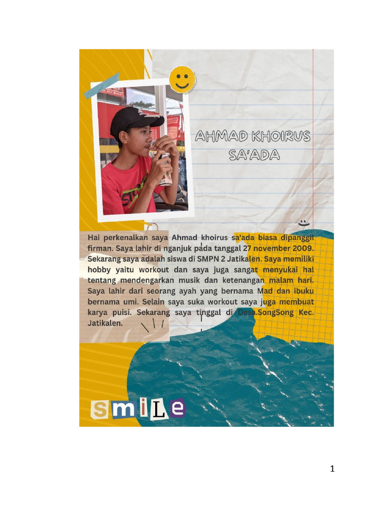 Antologi Puisi 8B Bionarasi | PDF | Seni | Agama & Spiritualitas