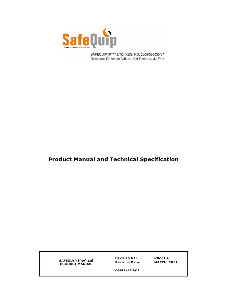 Fire Extinguisher Technical Manual | PDF | Sodium | Toxicity