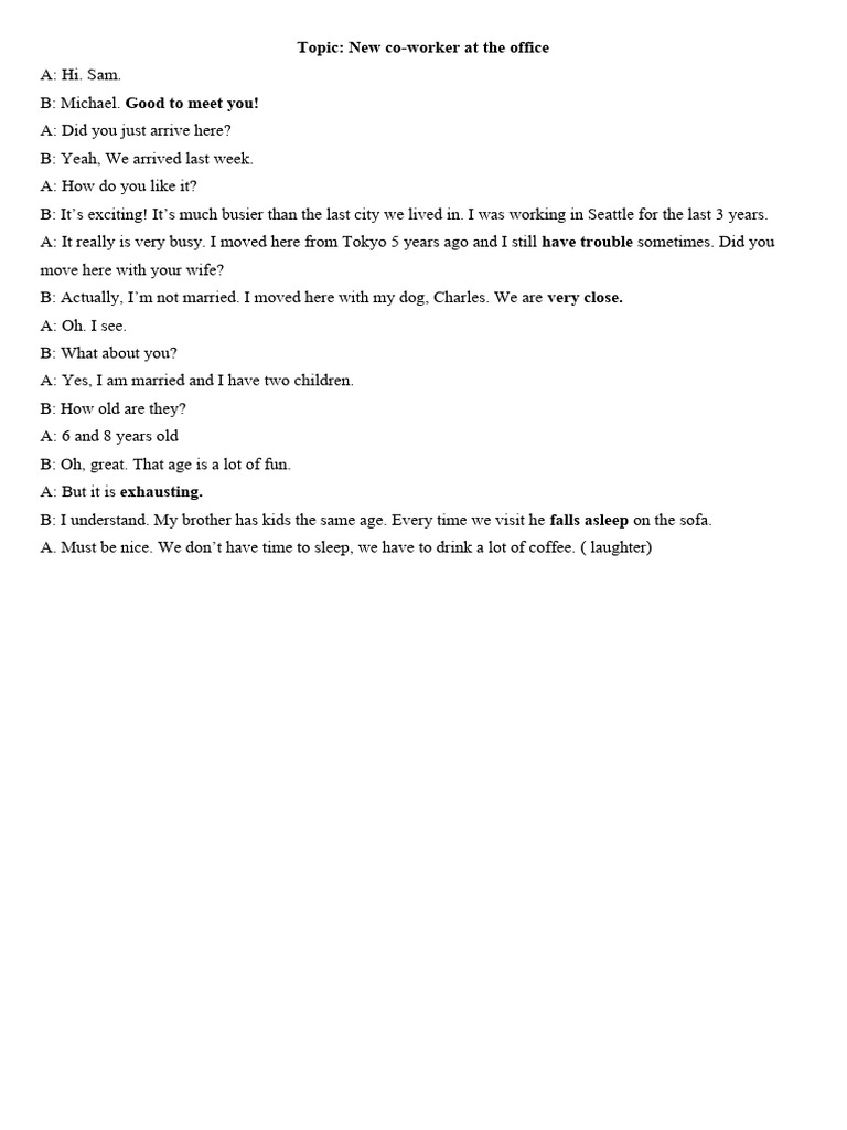 Conversation SMP | PDF