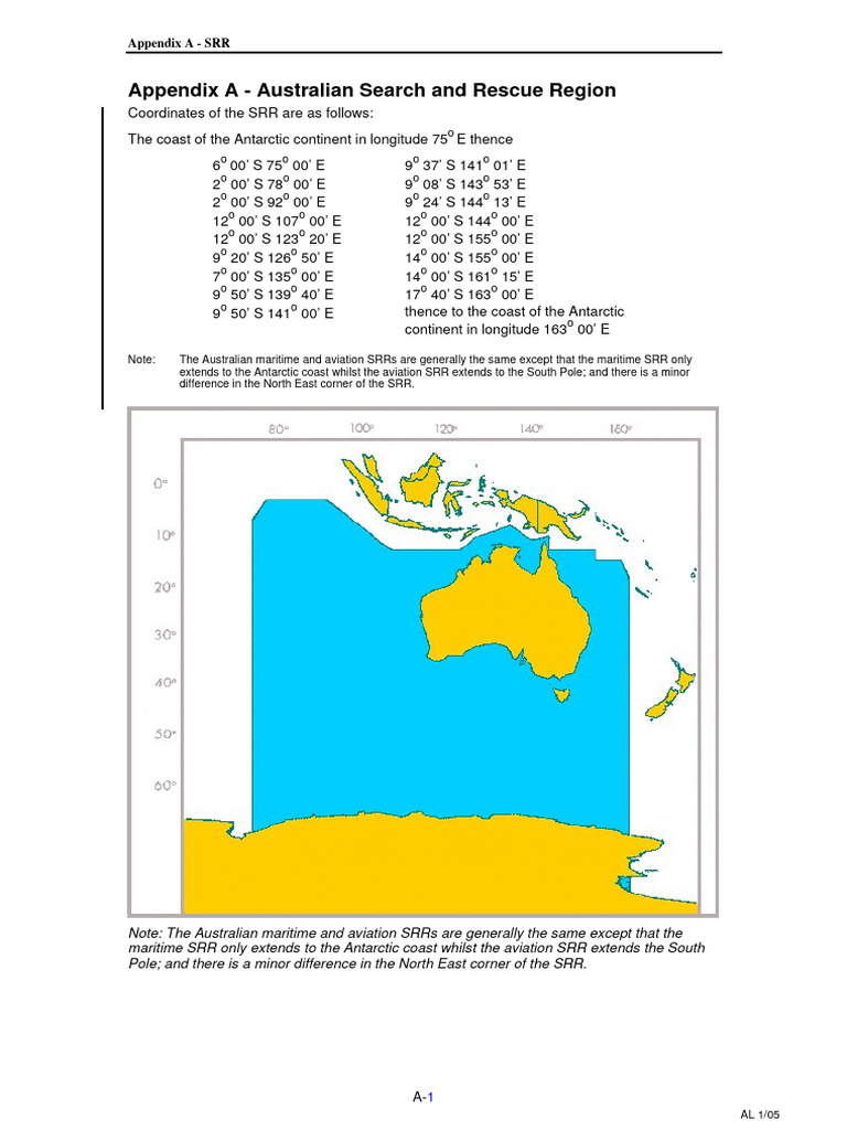 NatSAR App - A - SAR Region - Al2 | PDF