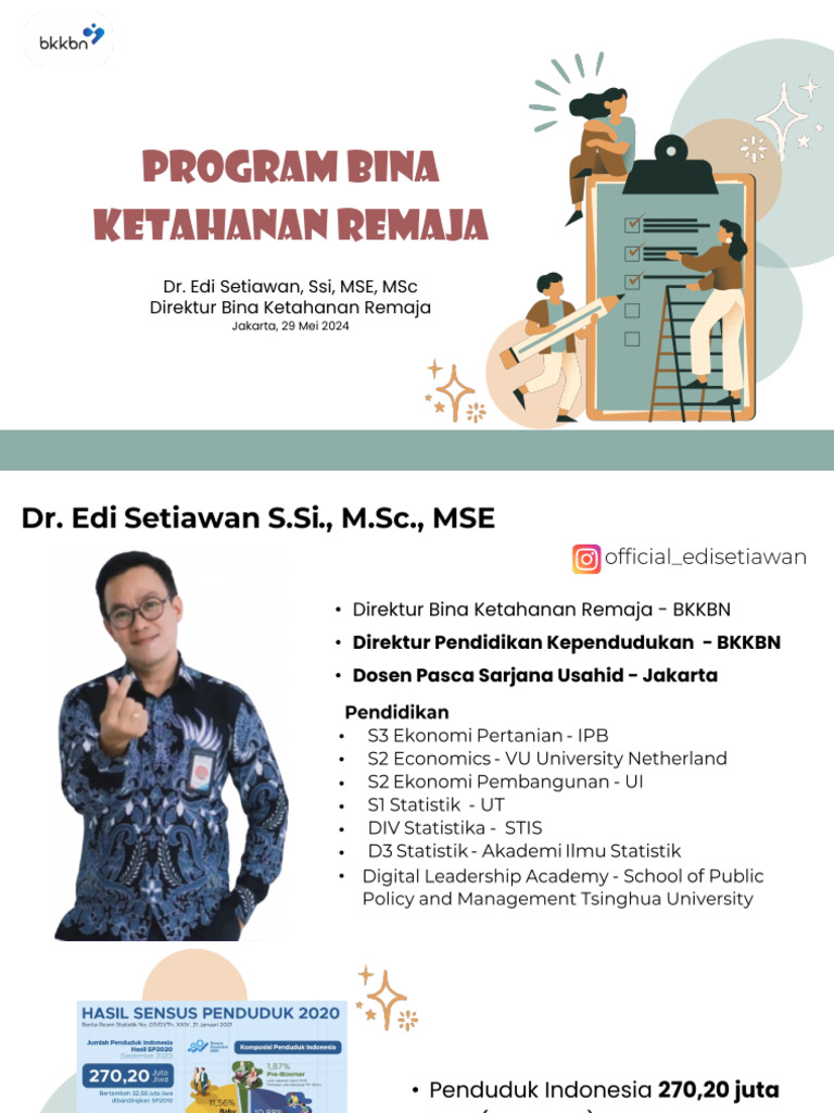 Narsum 2 - Edi Setiawan - Dithanrem BKKBN | PDF