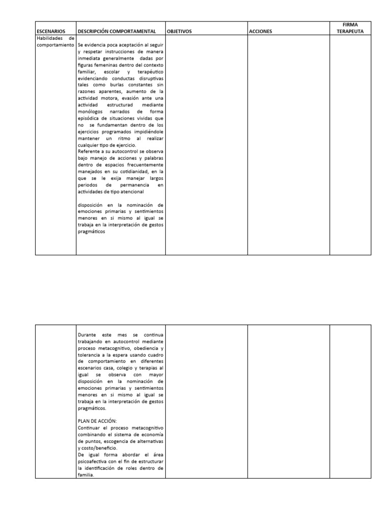Modelo Programa 2014 | PDF