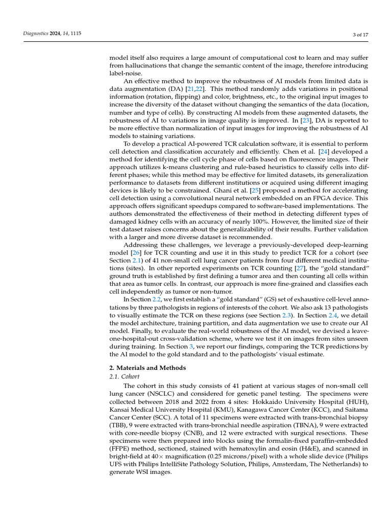Evaluating Cellularity Estimation Methods Comparin Part2 | PDF | Artificial Intelligence ...