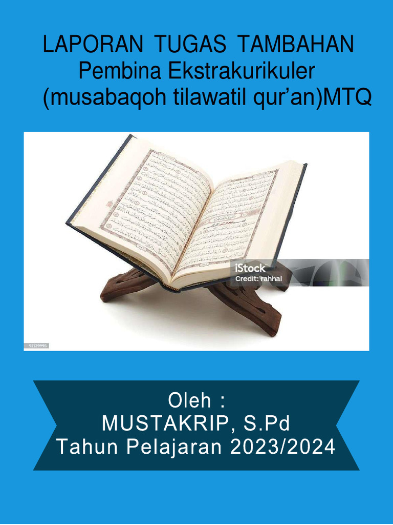 Kegiatan Ekstra MTQ (Musyabaqoh Tilawatil Qur'an) MUSTAKRIP | PDF