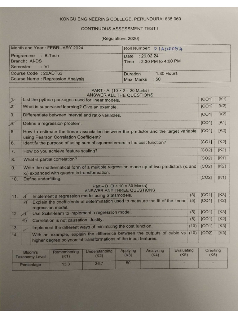 Ra Cat QP | PDF
