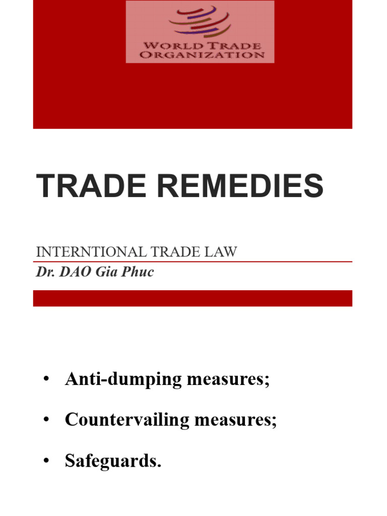 UNIT 10 - ADM | Download Free PDF | Dumping (Pricing Policy ...