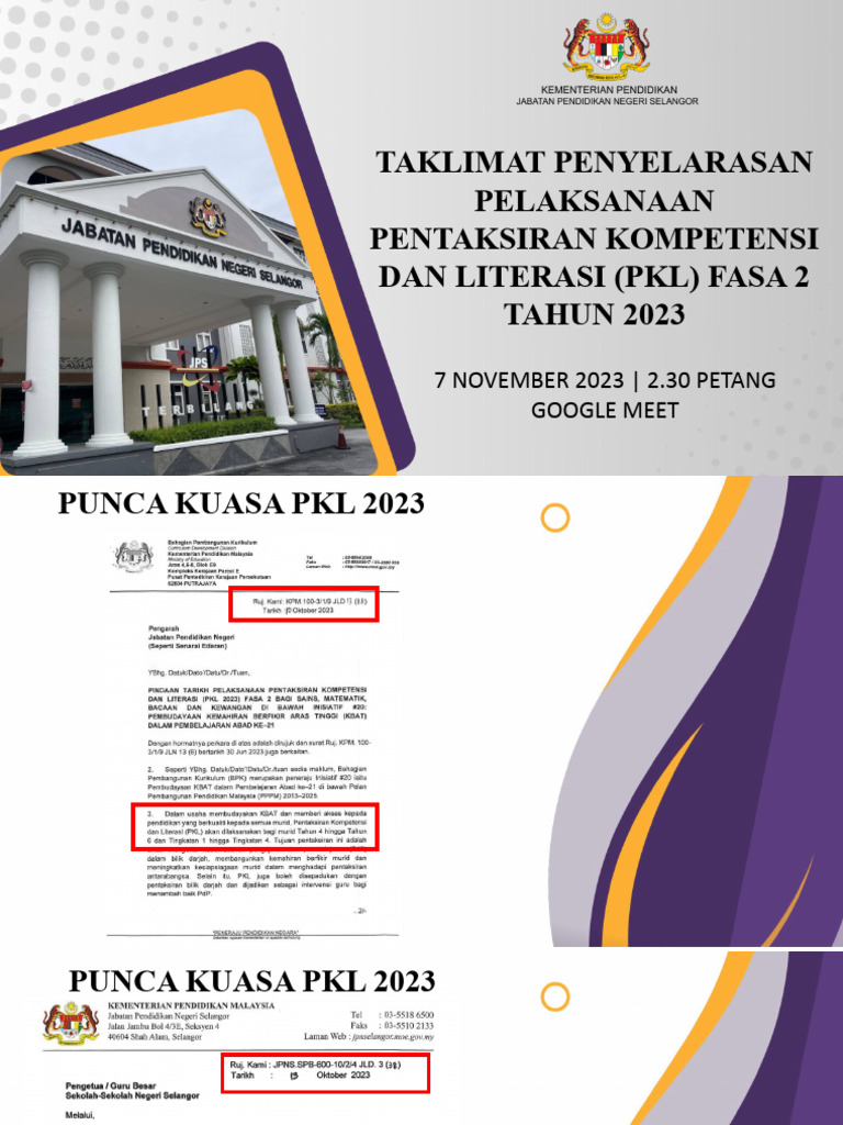 Taklimat PKL PPDKS 2023 | PDF