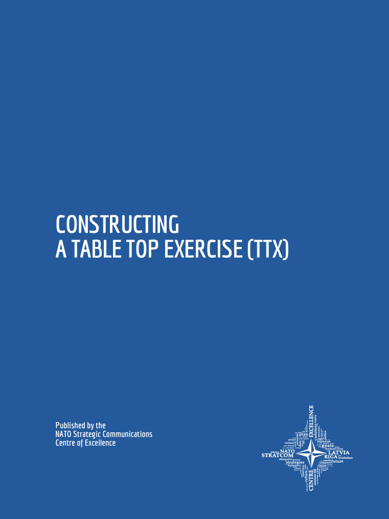 Guide to Table Top Exercises (TTX) | PDF | Information | Decision Making