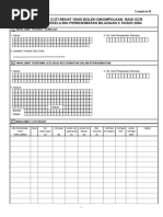 Borang Jpa - Bp.umum.b02 | PDF