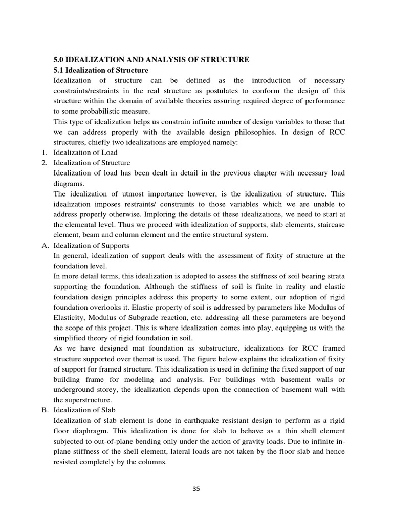 Structural Idealization Guide | PDF | Beam (Structure) | Bending