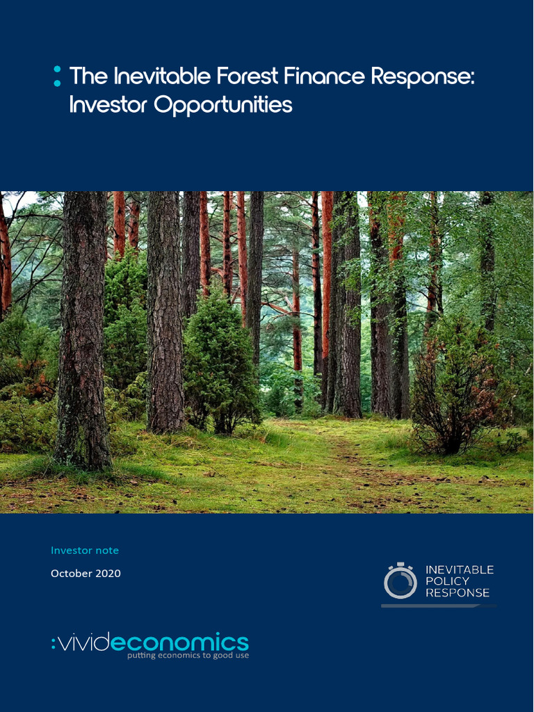 Forest Finance: Investor Opportunities Ahead | PDF | Climate Change ...