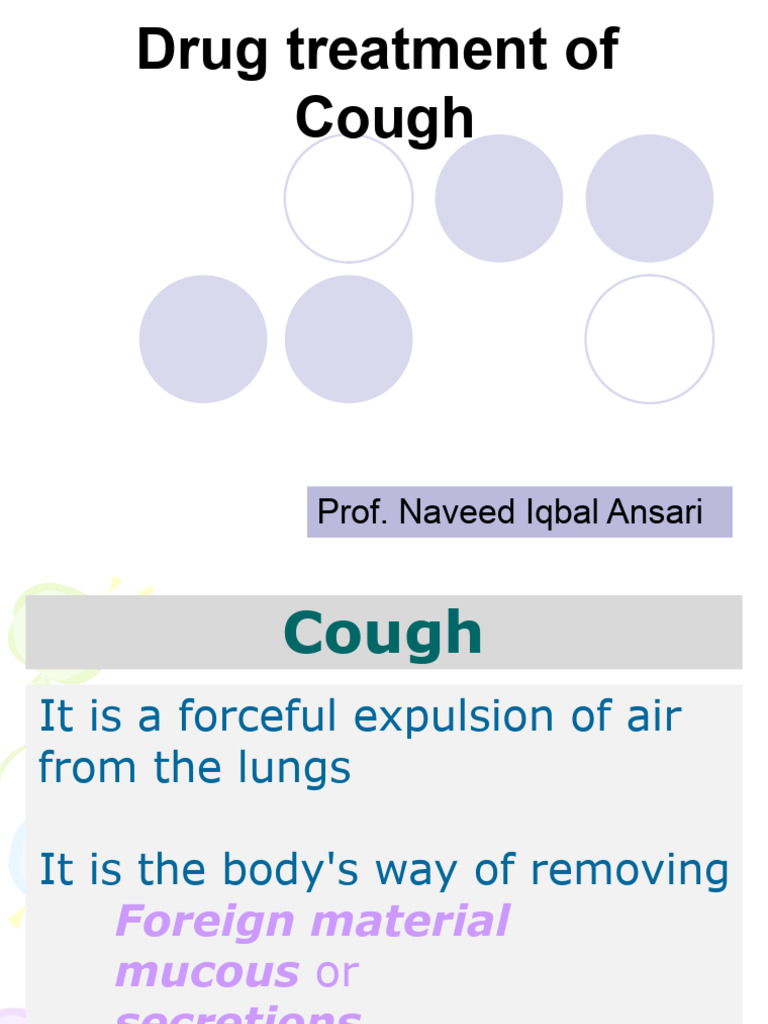 Cough | Download Free PDF | Cough | Respiratory Tract