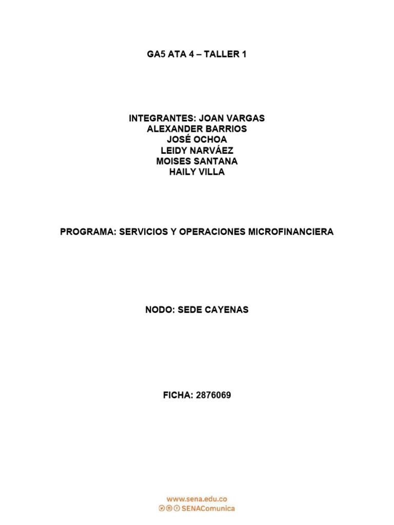 GA5-ATA4-Taller01 JVS | PDF | Bancos | Cliente