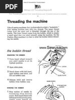 Singer 9020 Sewing Machine Manual | PDF | Sewing Machine | Seam (Sewing)