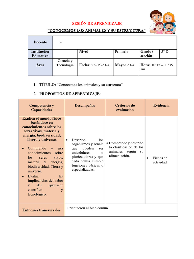 Clasificación de Animales: Carnívoros y Herbívoros | PDF | Depredación ...