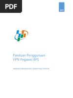 Panduan Login dan VPN untuk Pegawai BPS | PDF