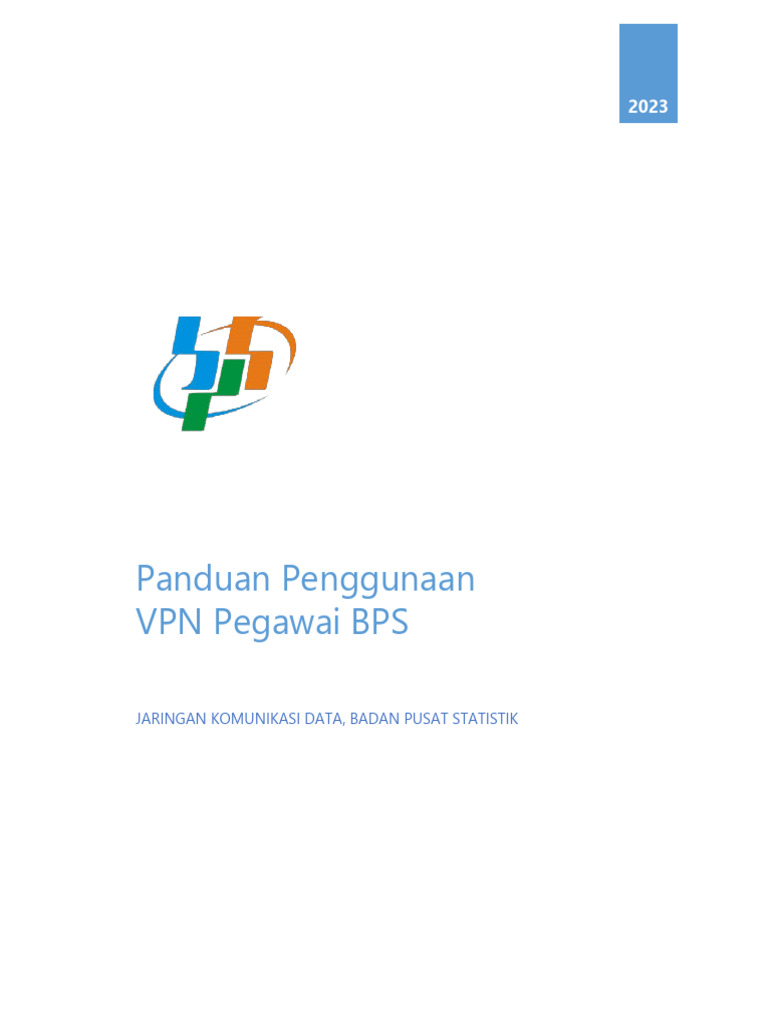 Panduan Penggunaan VPN Pegawai BPS | PDF | Komputer