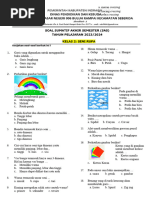 Soal Seni Rupa Kelas 2 Semester 2 | PDF | Griya & Taman