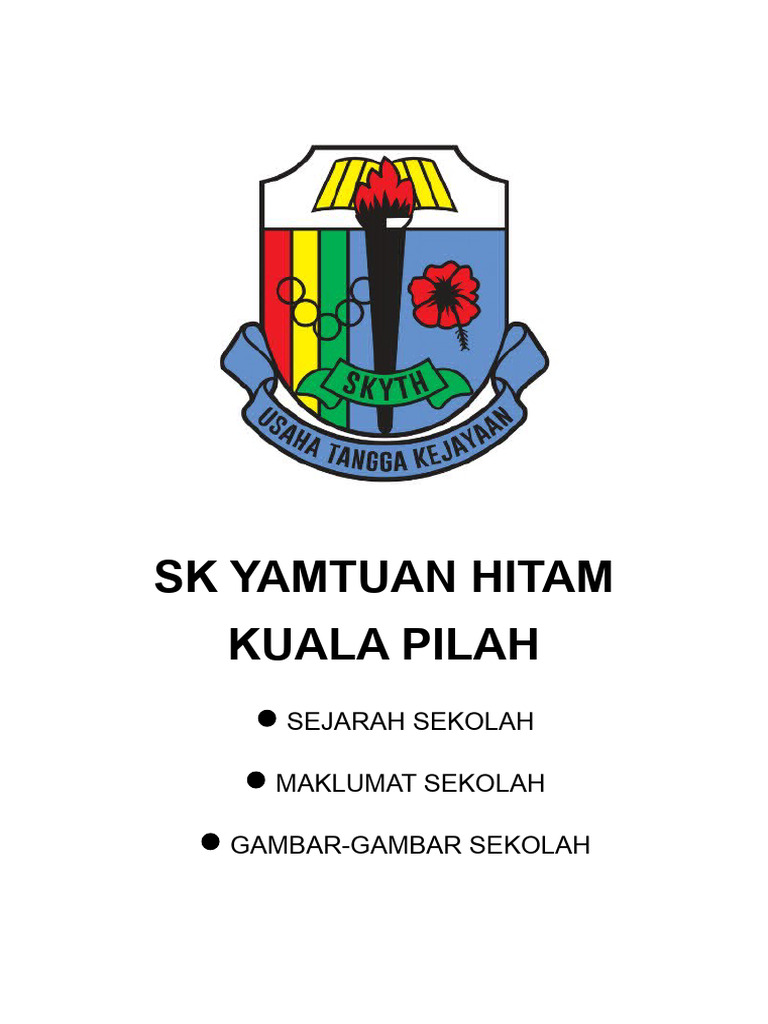 Sejarah Dan Maklumat SK Yamtuan Hitam | PDF