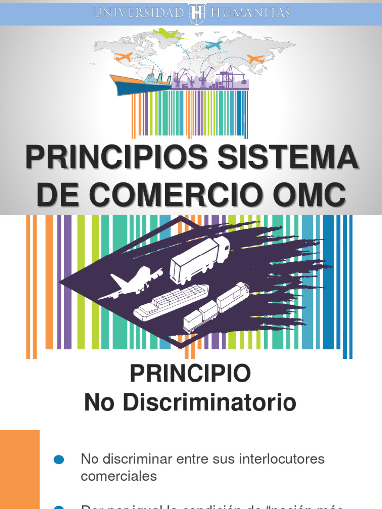 Principios del Comercio en la OMC | PDF | Arancel | Organización de ...