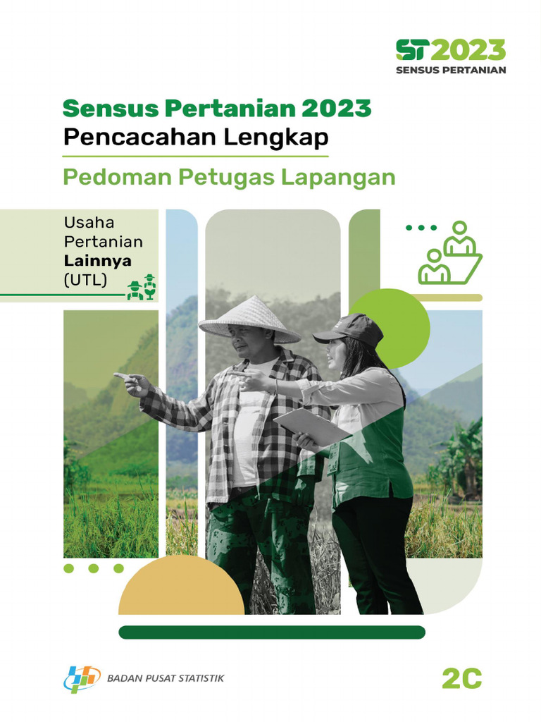 2C. Buku Pedoman Petugas Lapangan ST2023-UTL (0911-16.00) | PDF