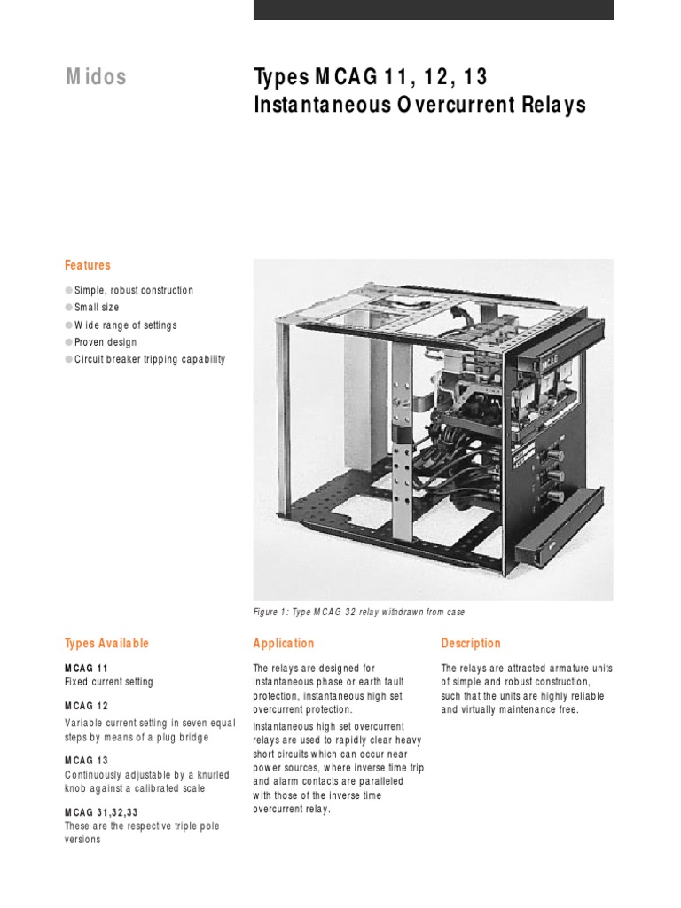 Mcag 12 | PDF | Relay | Alternating Current