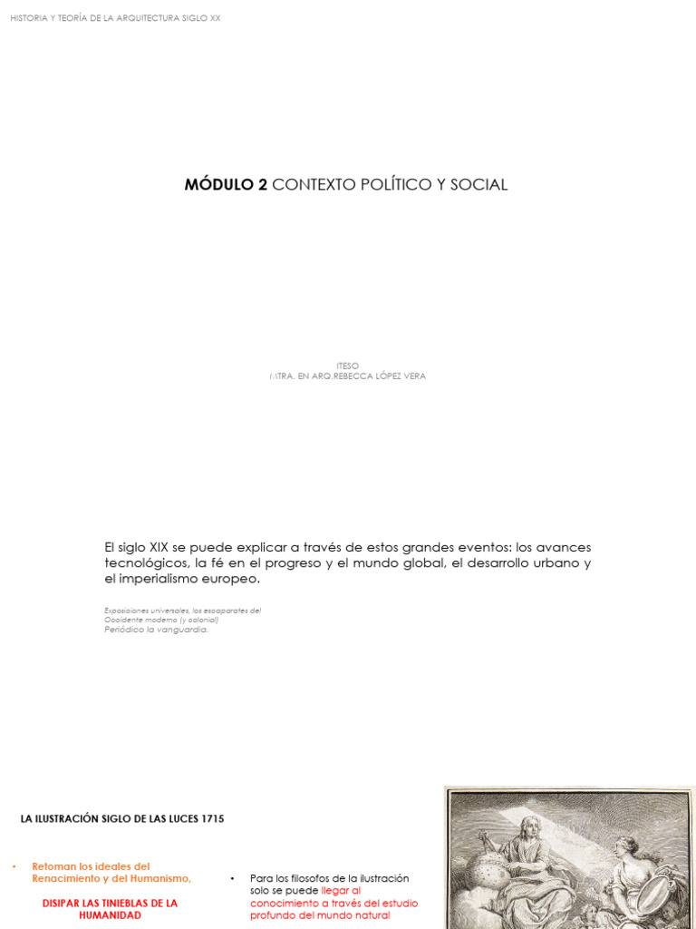 2.1. Contexto Político y Social | PDF | Era de iluminacion | Gran depresion