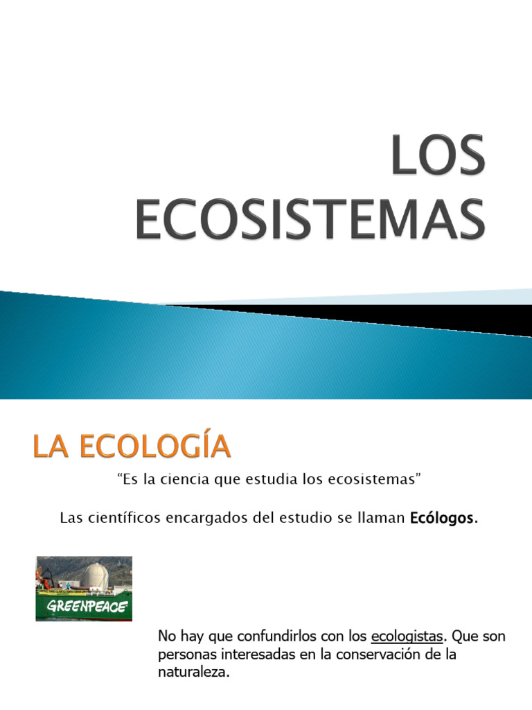 Clase 5 | PDF | Ecosistema | Ecología
