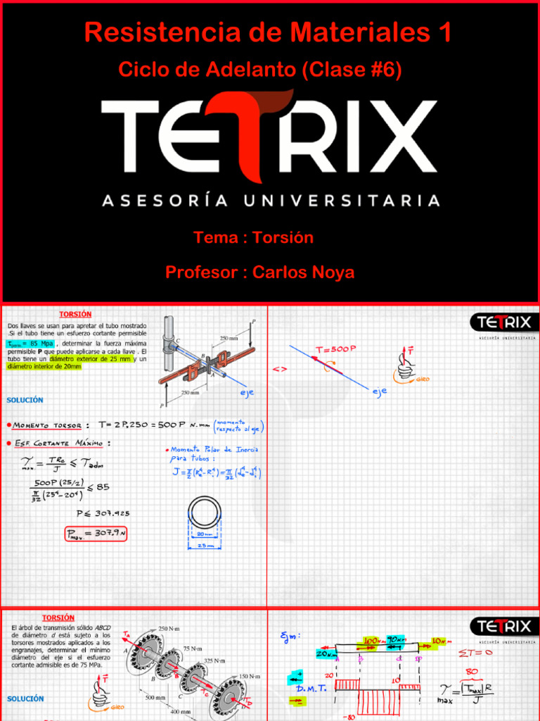 Adelanto Resis 1 (Clase #6) | PDF