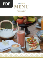 DADAWAN Menukaart | PDF | Sauce | Hamburgers