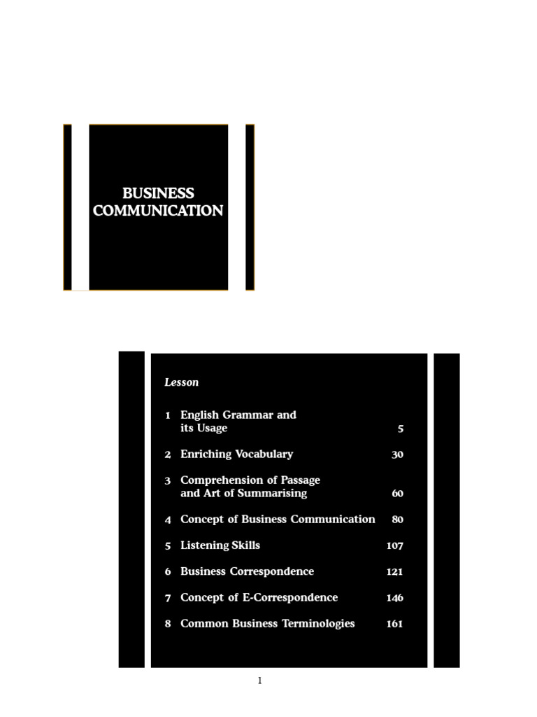 Business Communication | Download Free PDF | Adverb | Preposition And ...