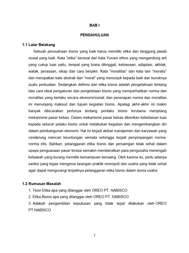 KELOMPOK 2 ETIKA PROFESI BISNIS Fix Final PRINT | PDF | Bisnis