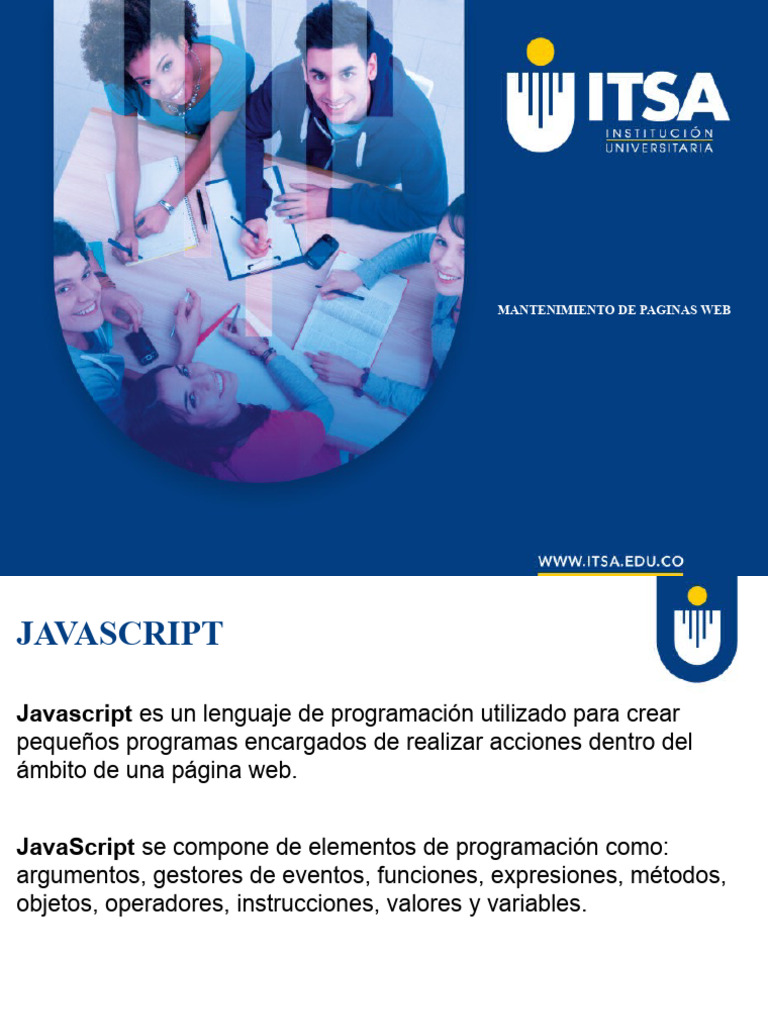 Presentacion Mpweb 4-0-2022 | PDF | Modelo de objeto de documento | Script Java