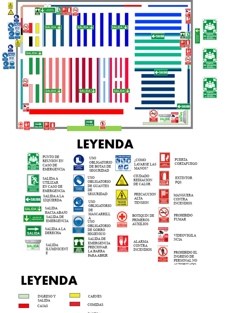Mapa de Emergencia Plaza Vea | PDF
