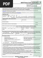 South Australia Proof of Age Card Application | PDF | Identity Document ...