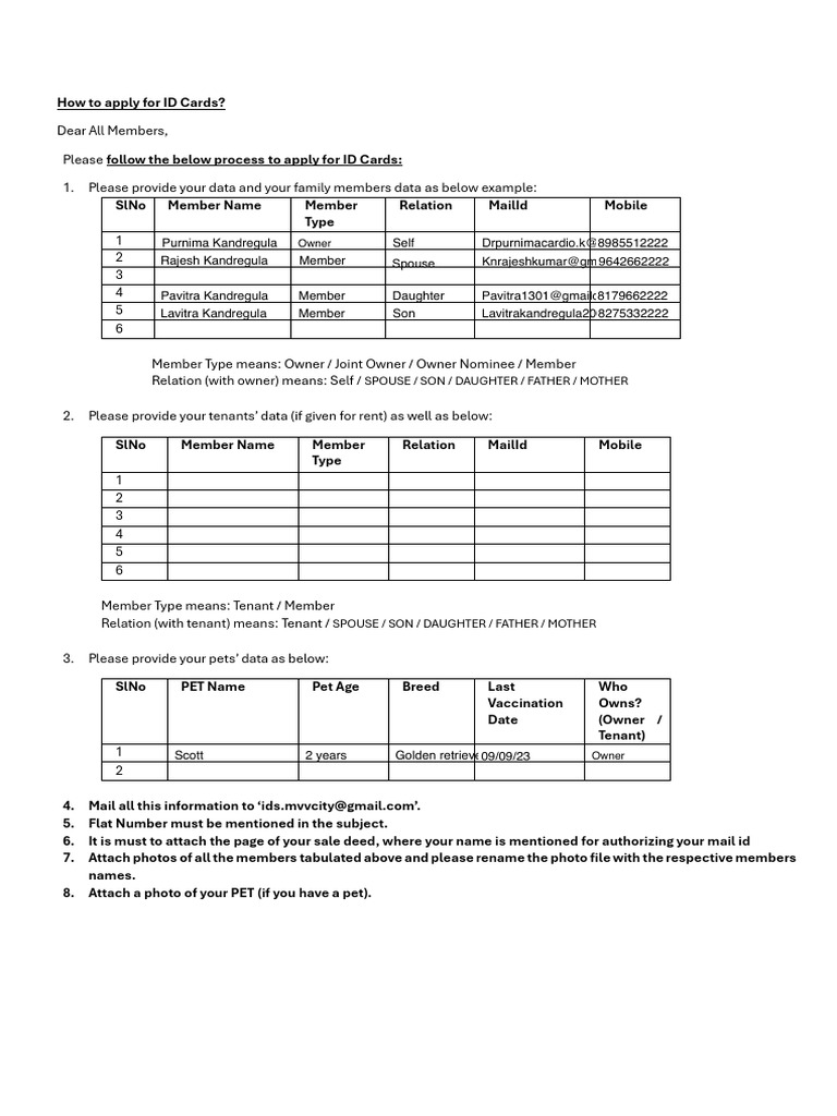 How to Apply for ID Cards | PDF
