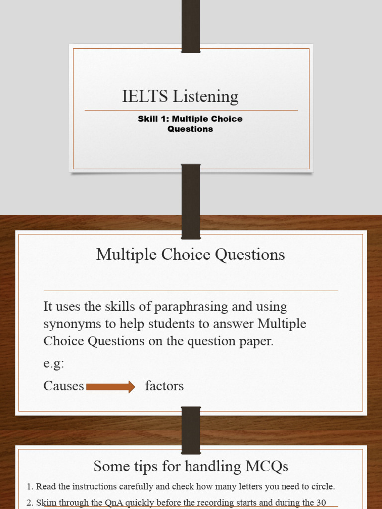 Skill 1 Multiple Choice Questions | PDF Skill 1 Multiple Choice Questions | PDF