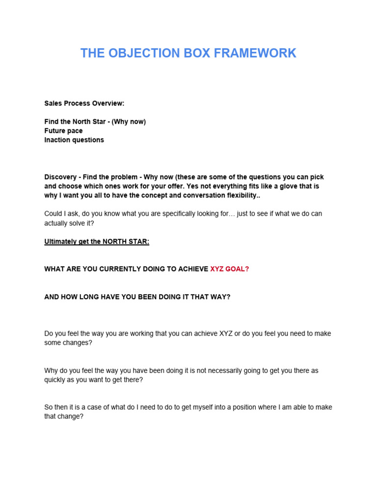 01-The Family Script Framework | PDF | Self-Improvement