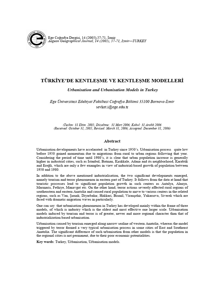 T RK Ye'de Kentle Me Ve Kentle Me Modeller (#66933) - 56792 | PDF