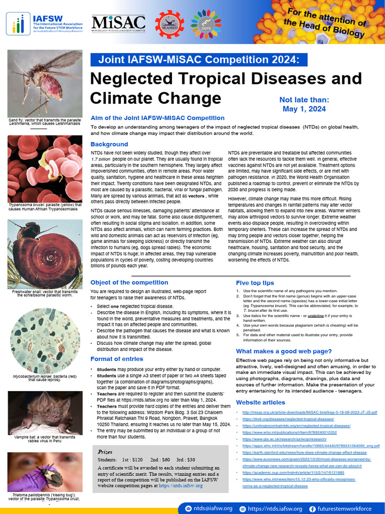 Flyer_IAFSW-MiSAC Competition 2024 | Download Free PDF | Clinical ...