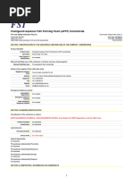 MSDS hd-MSDS-AFFF-3-C6 | PDF | Dangerous Goods | Occupational Safety ...
