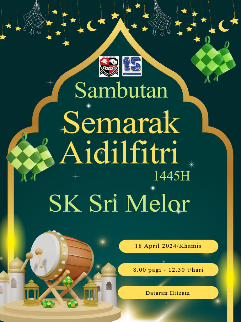 Buku Program Hari Raya Aidilfitri SK Sri Melor | PDF