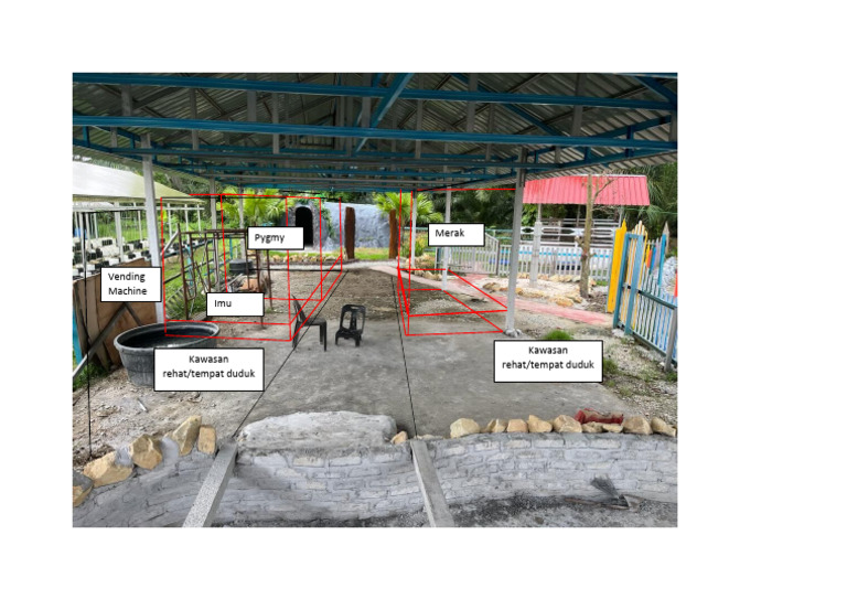 Layout Plan Mini Zoo | PDF
