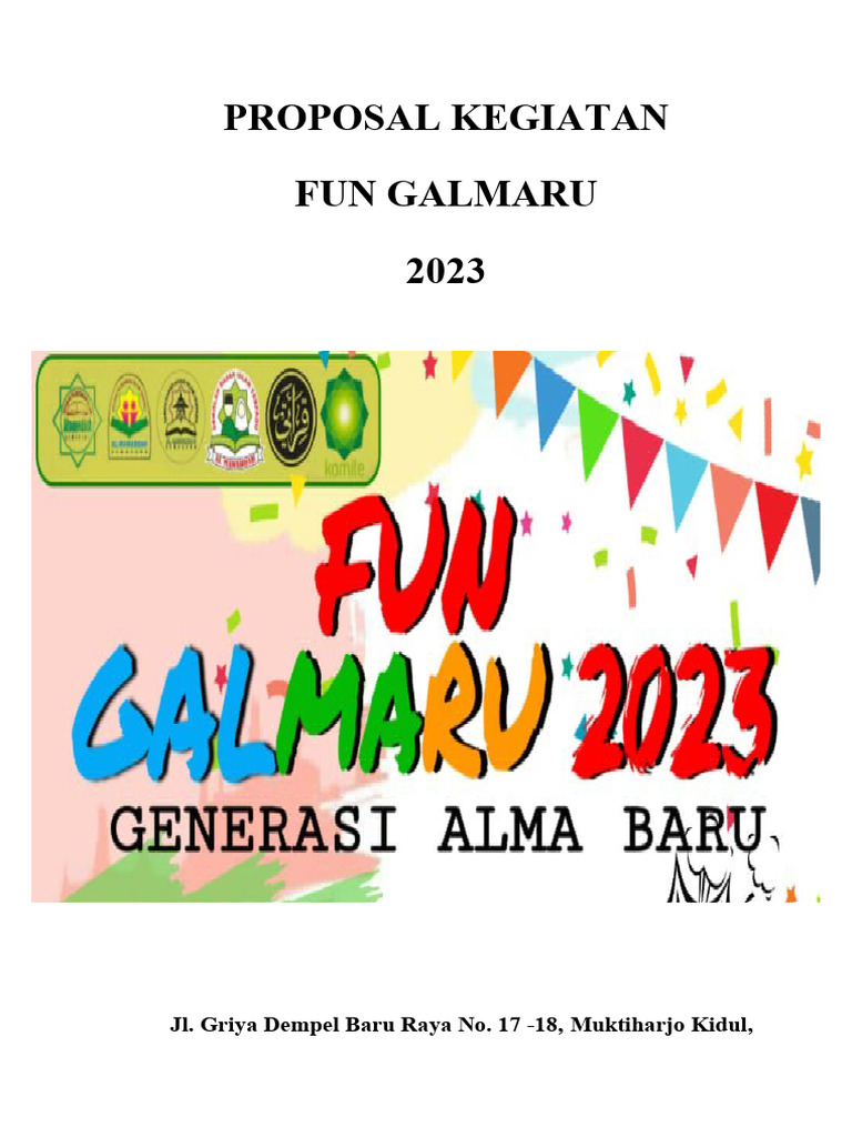1 Proposal Fun Galmaru 2023-1 | PDF