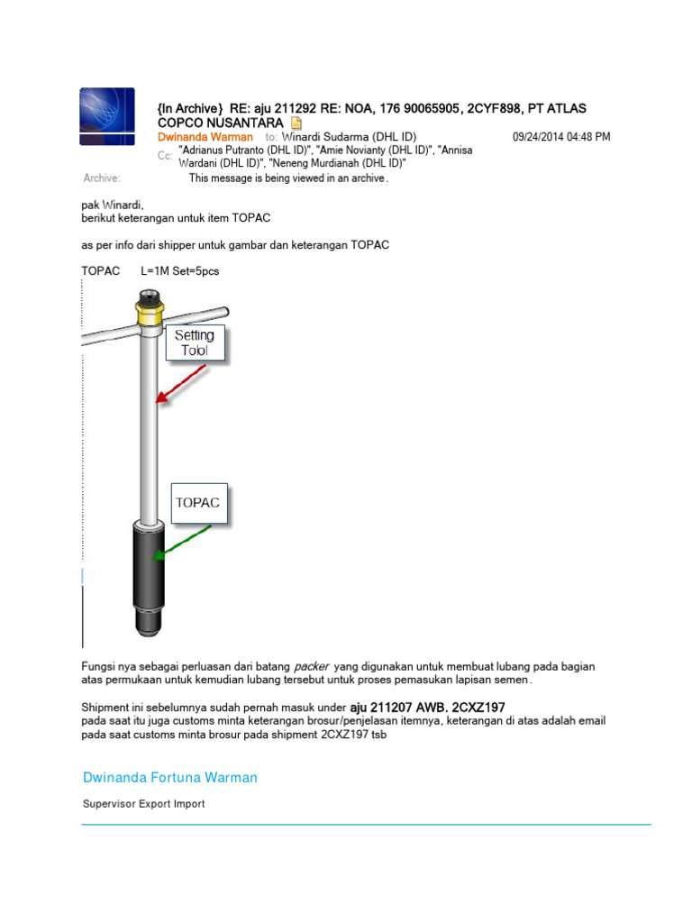 TOPAC | PDF | Supply Chain Management | Business
